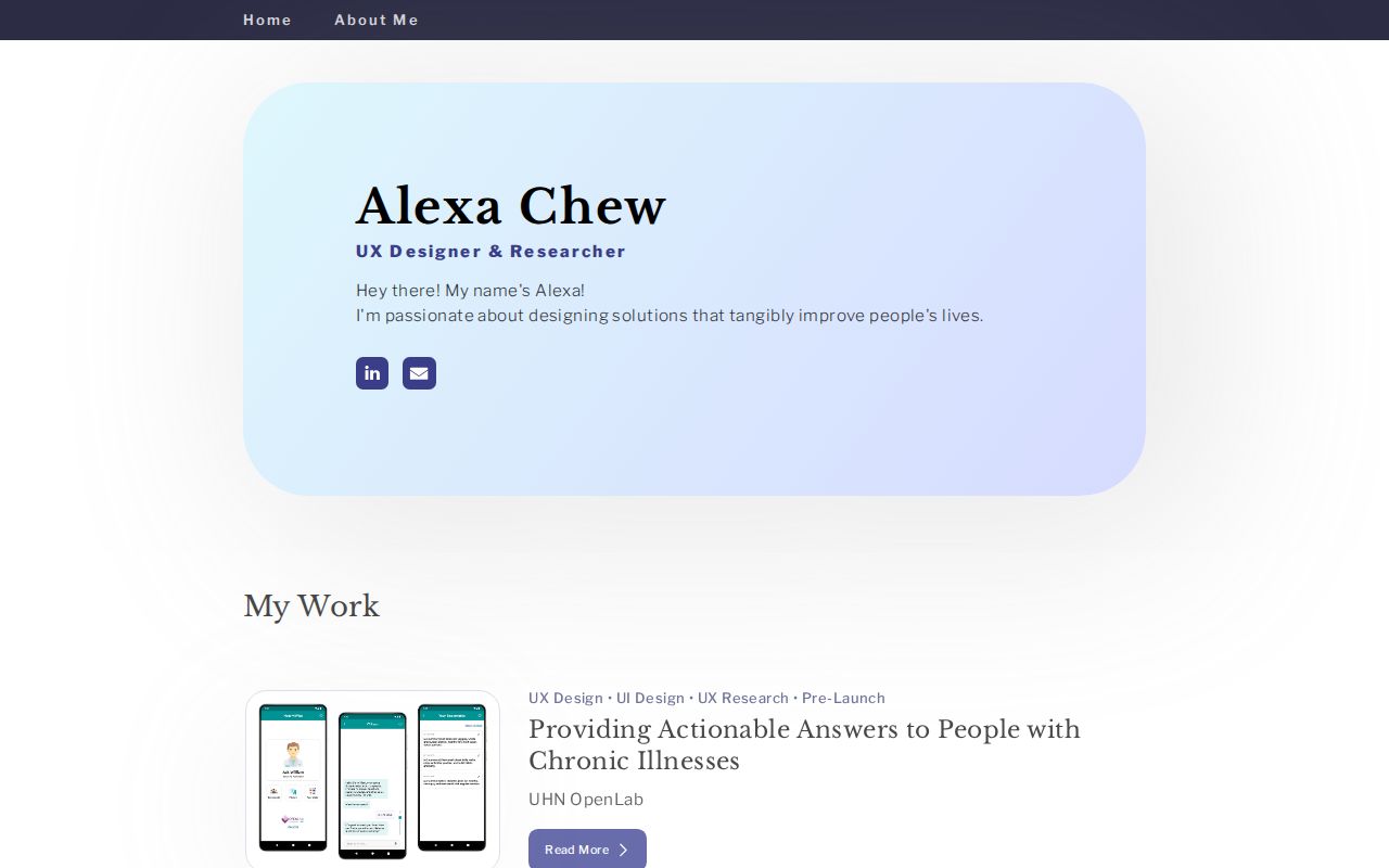 Alexa Chew's Portfolio